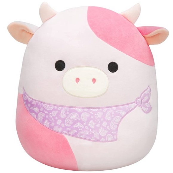 Squishmallows | Toys | Nwt Reshma The Pink Cow Kellytoy Squishmallow ...